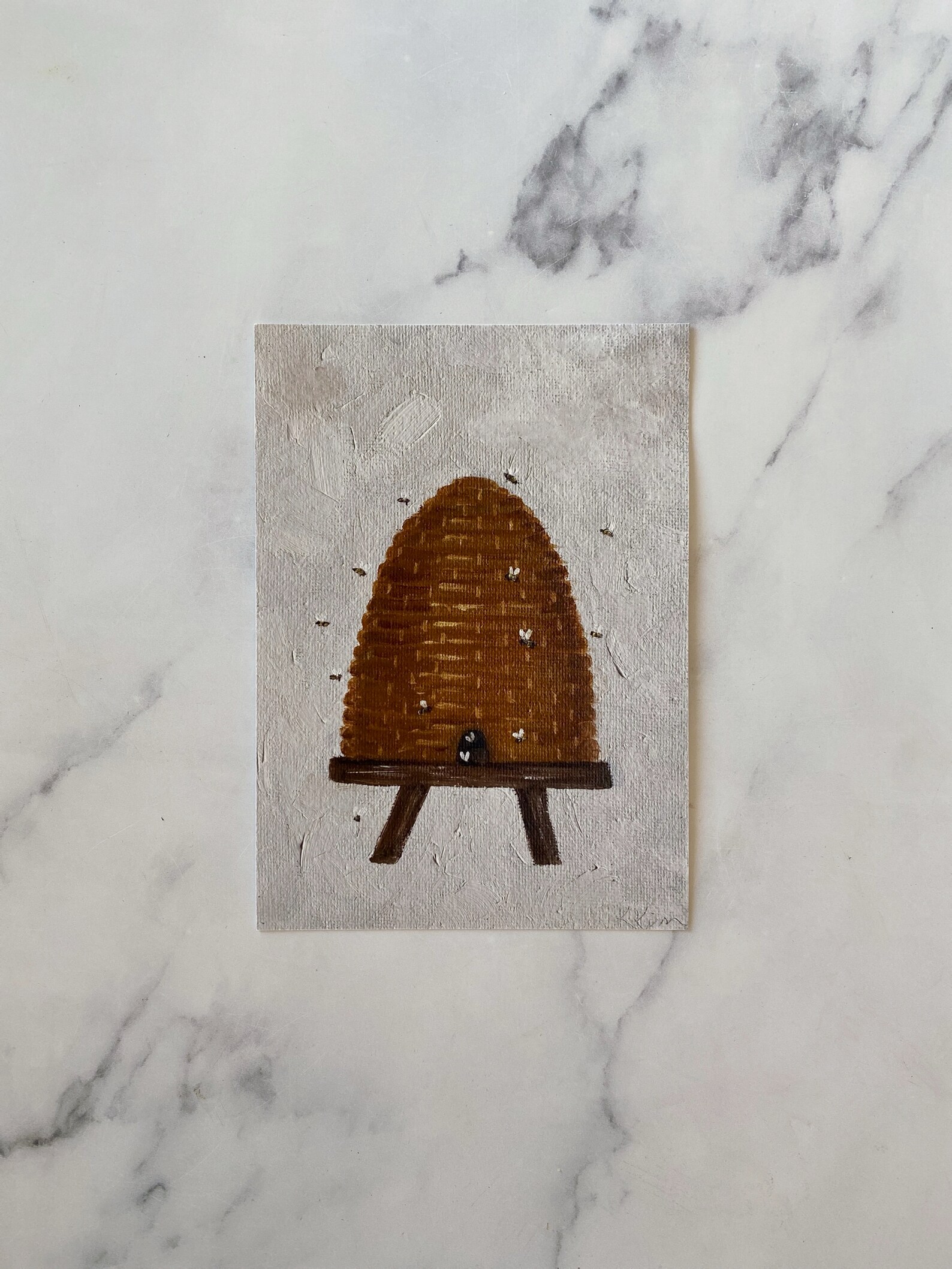 HIVE SWEET HIVE Art Print Unframed Oil Painting Print - Etsy