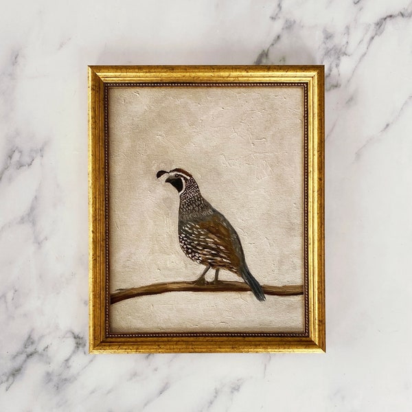Quail Painting - Etsy