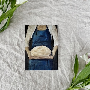 DAILY BREAD Unframed Art Print - Oil Painting Print - Oil Painting ...