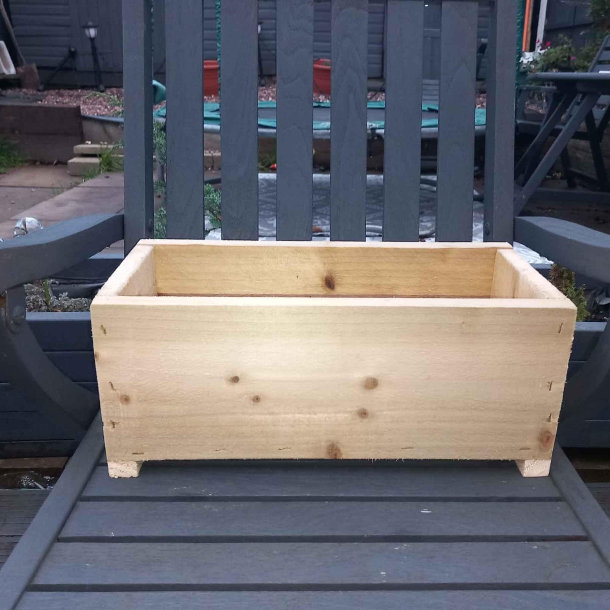 Handmade Rustic Wooden Garden Planters - Etsy