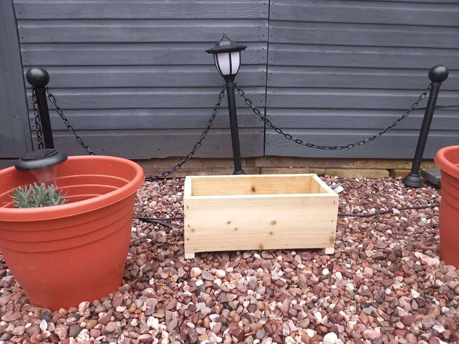 Handmade Rustic Wooden Garden Planters - Etsy