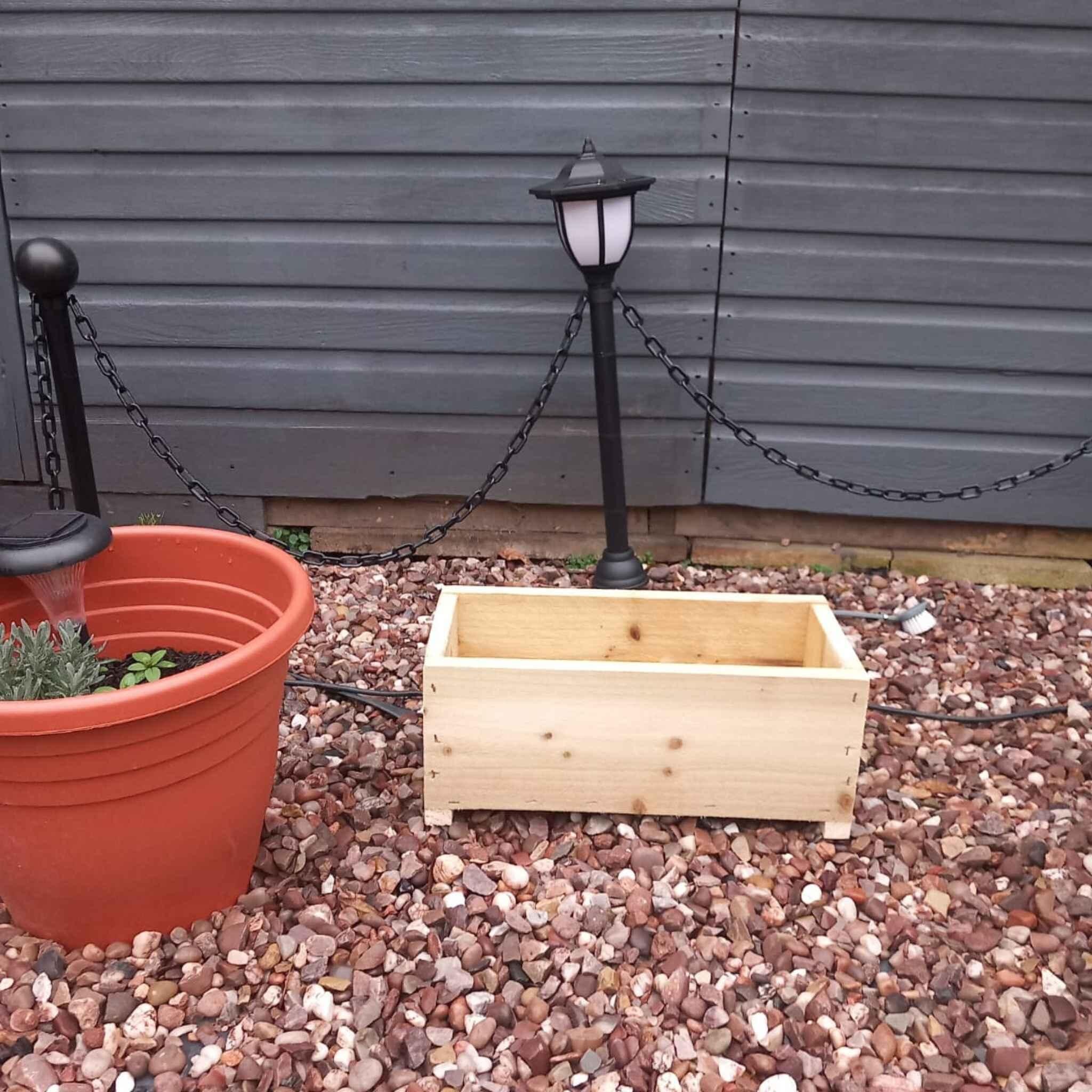 Handmade Rustic Wooden Garden Planters - Etsy