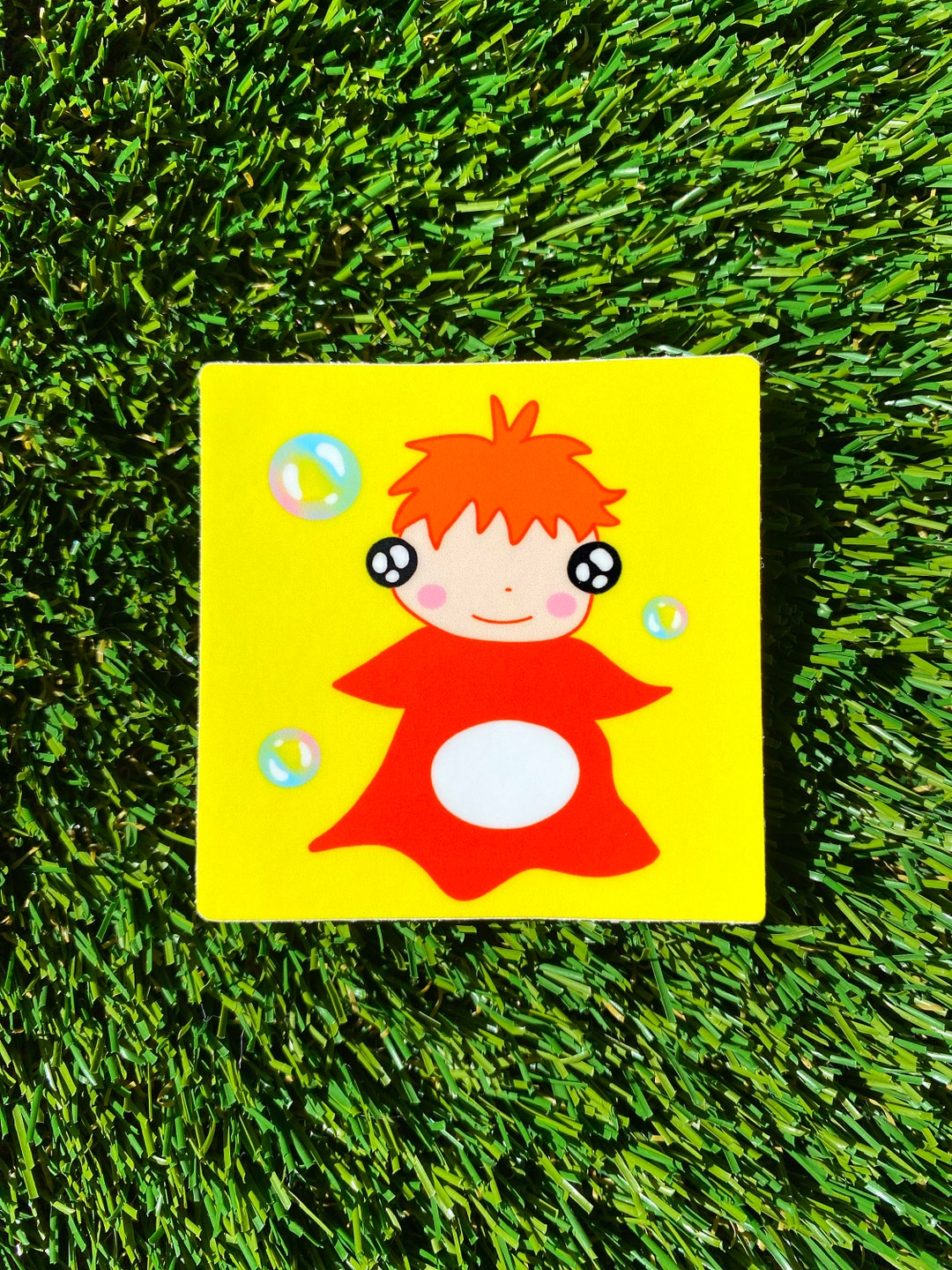Ponyo Waterproof Vinyl Sticker - Etsy
