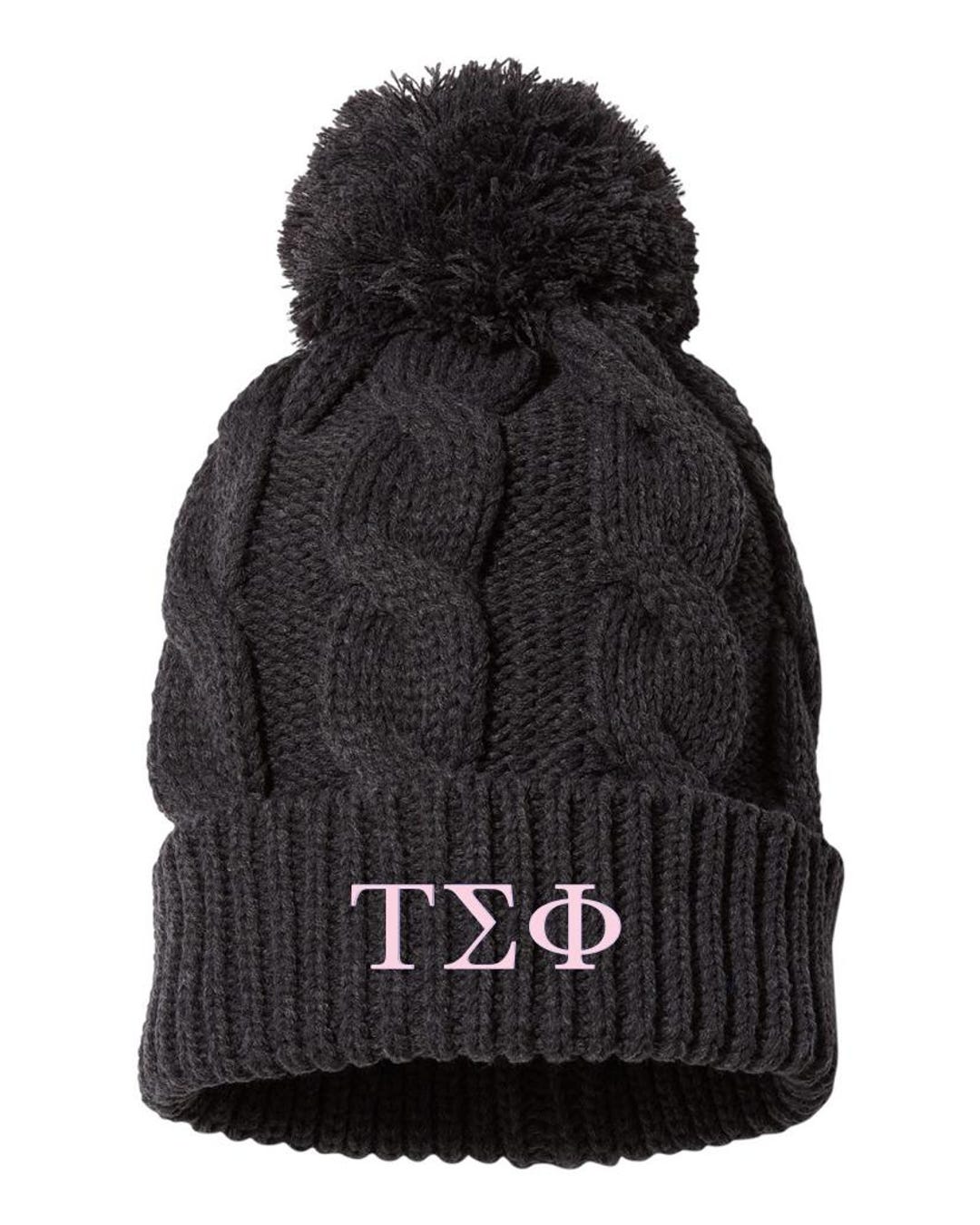 Customizable Embroidered Sorority Touque • - Etsy