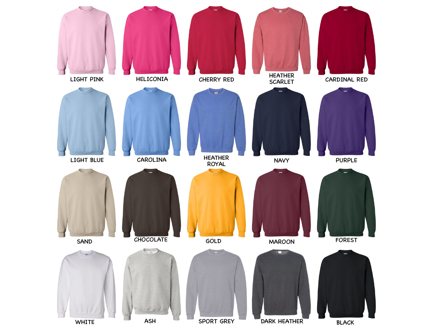 Customizable Twill Crewneck/ University Sweater/ College - Etsy