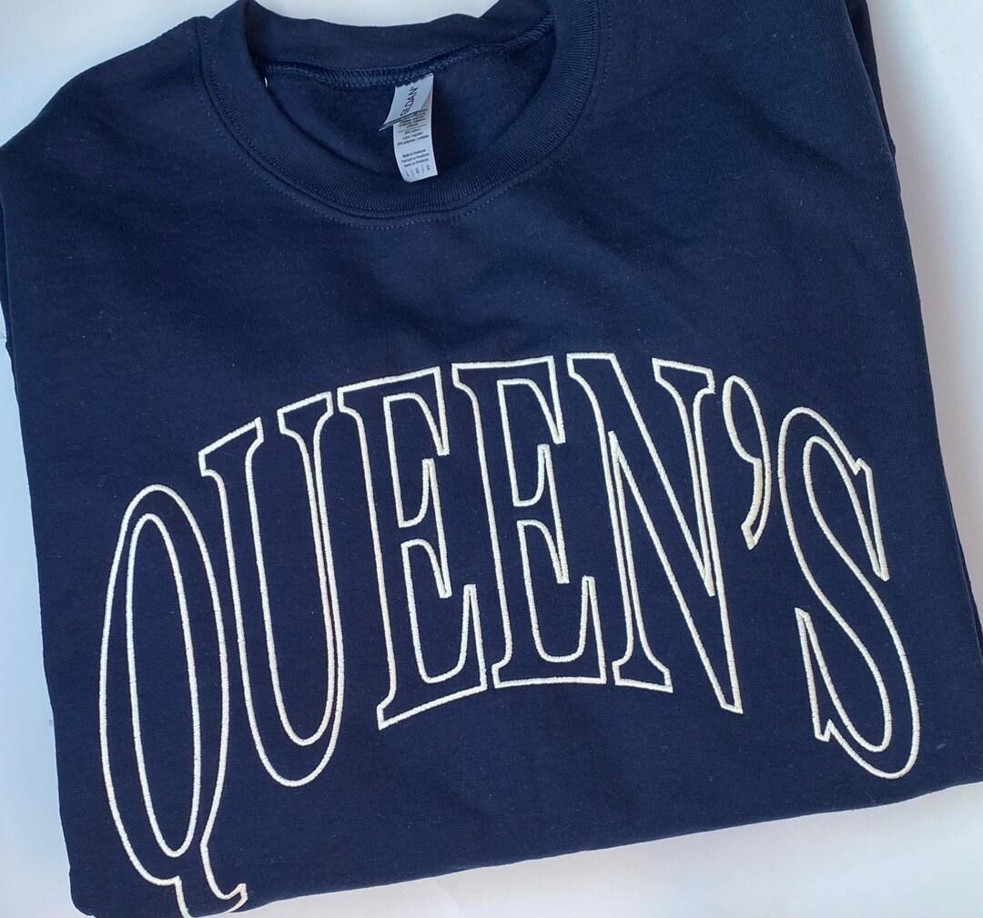 CUSTOMIZABLE Embroidered University Sweatshirt/ College Sweatshirts ...