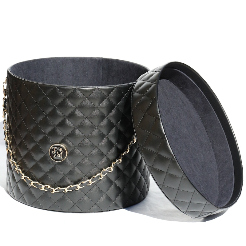 Round Hat Box - Etsy