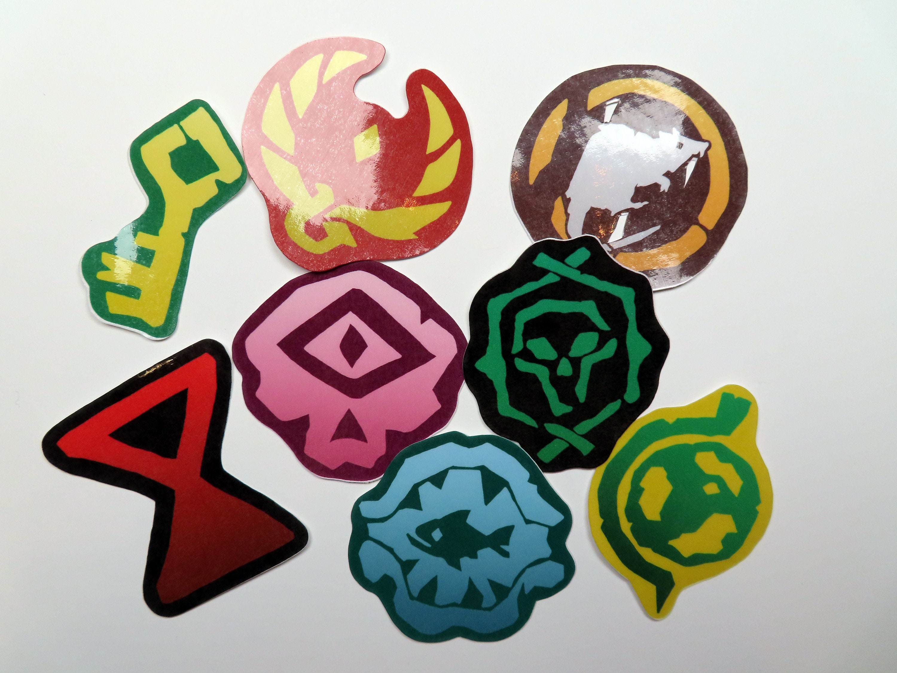 Sea of Thieves Trading Company/Faction Logo Stickers | Etsy