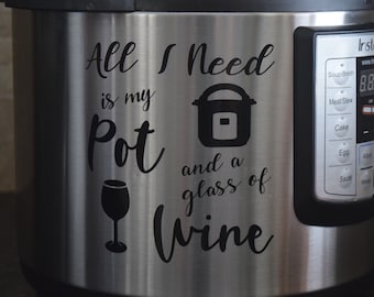 Instant pot decal | Etsy
