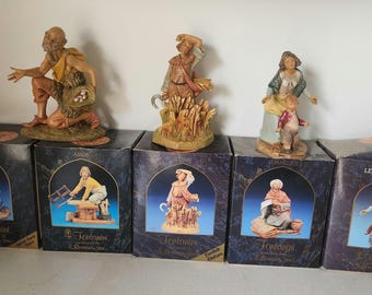 Vintage Fontanini Figurines Made in Italy Fontanini Heirloom Nativity ...