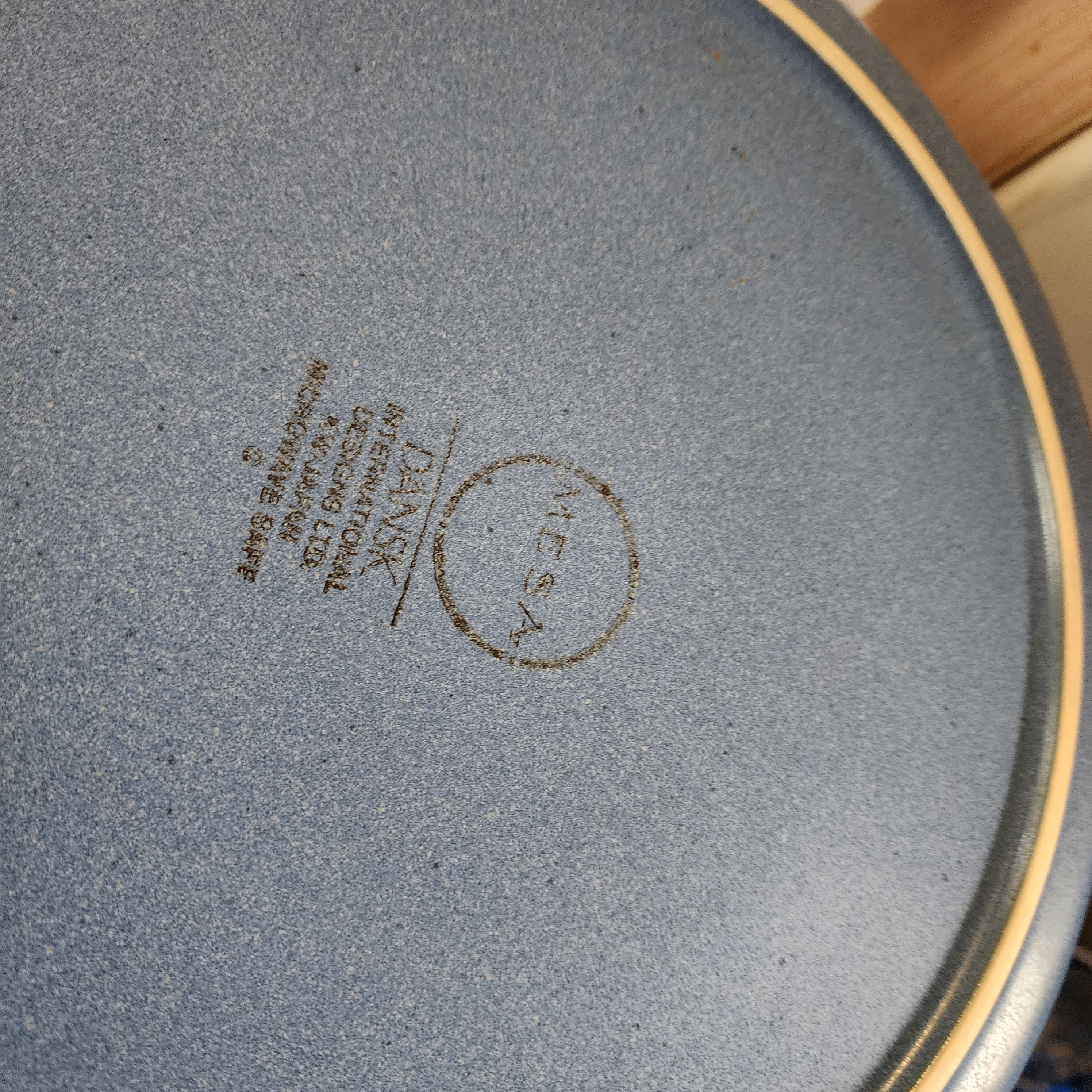 Dansk Mesa Sky Blue Dinner Plates Set of 4 - Etsy