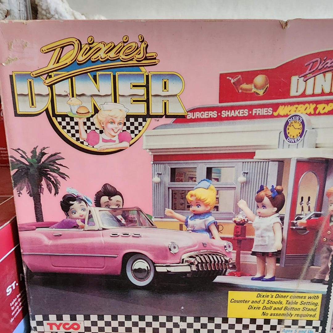 Tyco Dixies Diner Play Set New in Box Genuine Vintage Mint - Etsy