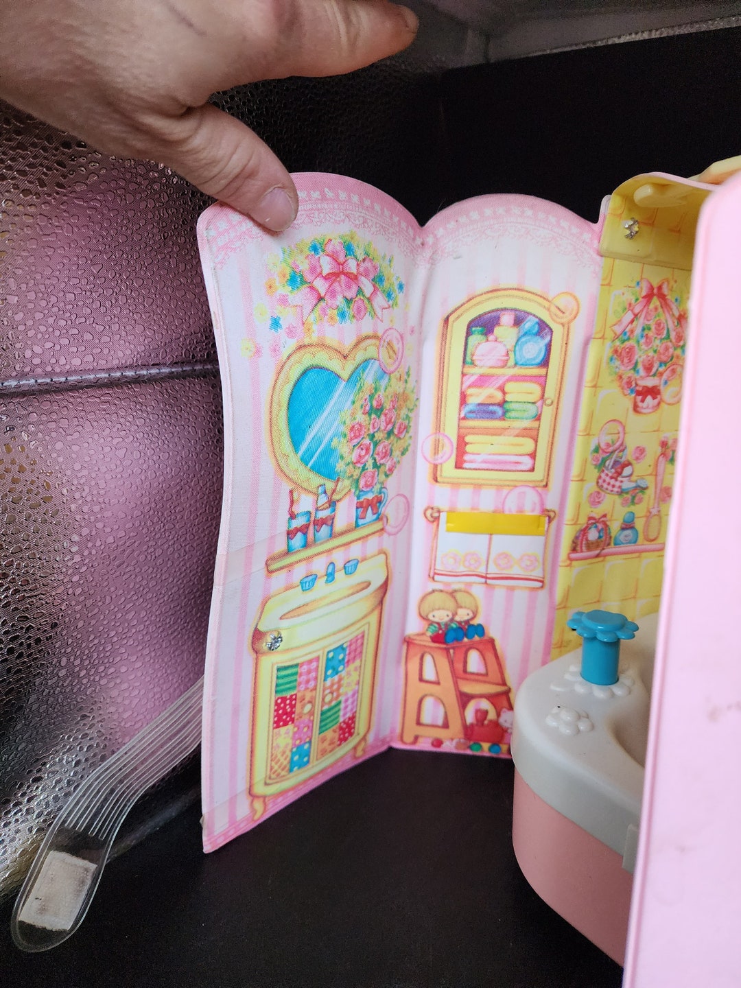 Takara Lisa Doll Vintage Bath House Center Playset Doll House Japan - Etsy