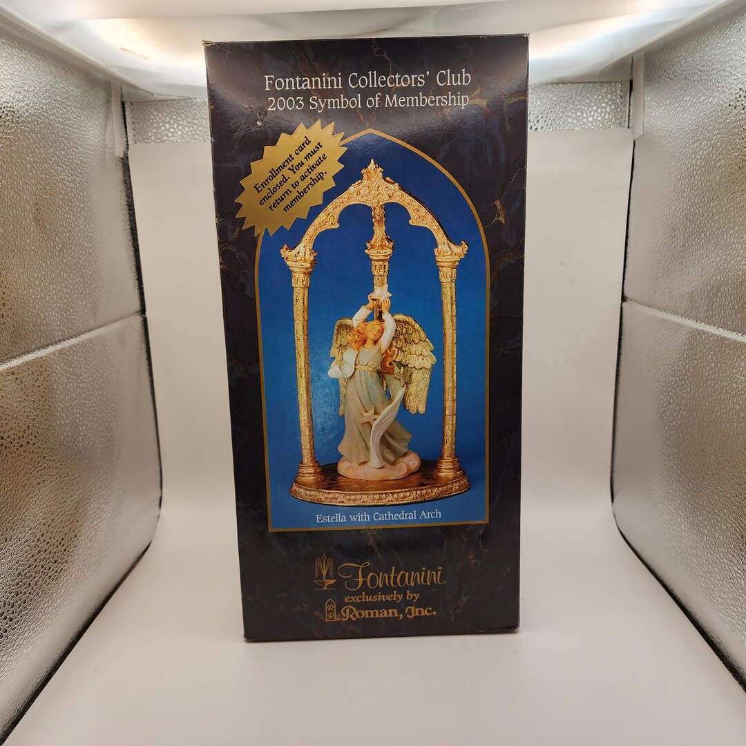 Roman Fontanini Angel Estalla & Cathedral Arch - Etsy