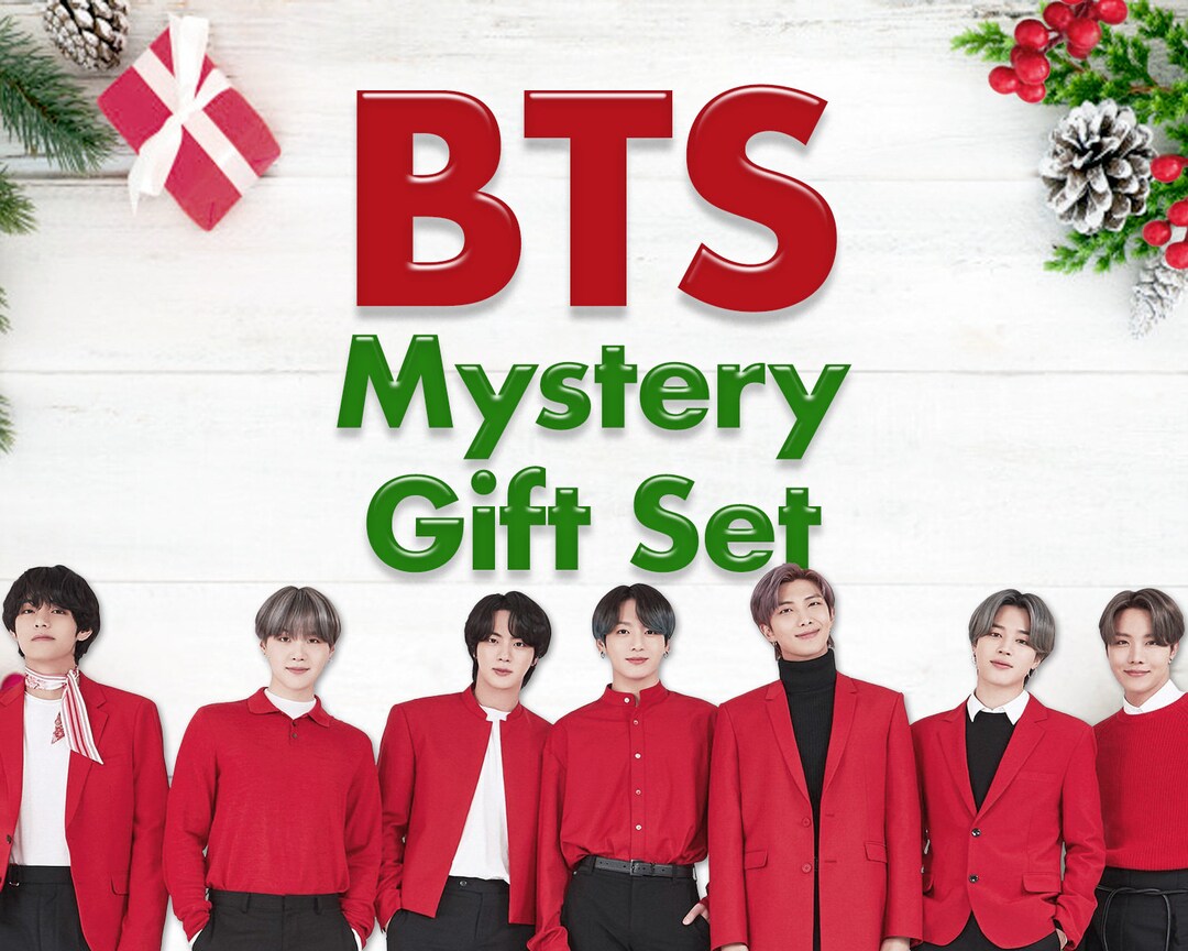 BTS Mystery Merch Gift Set for Kpop Fans - 2024 Christmas Present ...