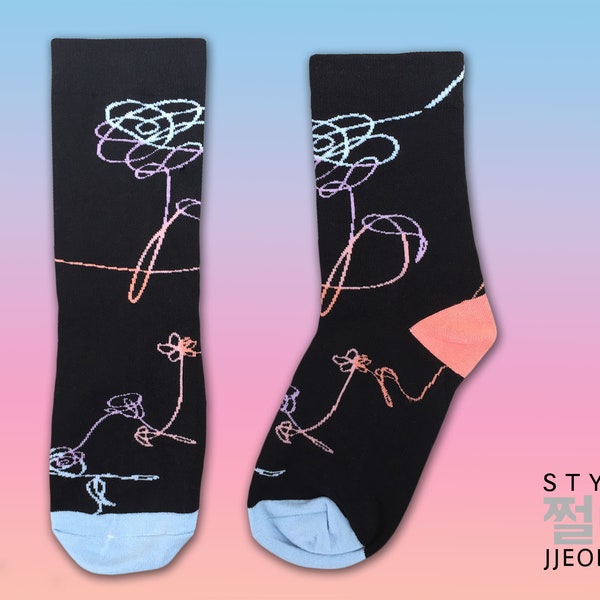 Bts Socks - Etsy