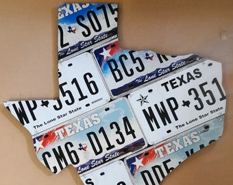 Custom License Plate Texas - Etsy
