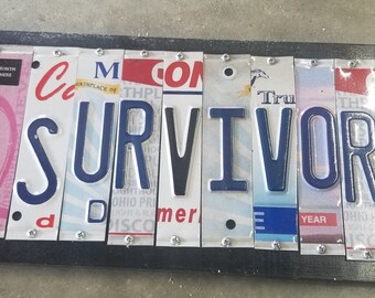 Breast Cancer Survivor Sign - Etsy