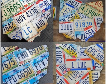 Ohio State License Plate | Etsy