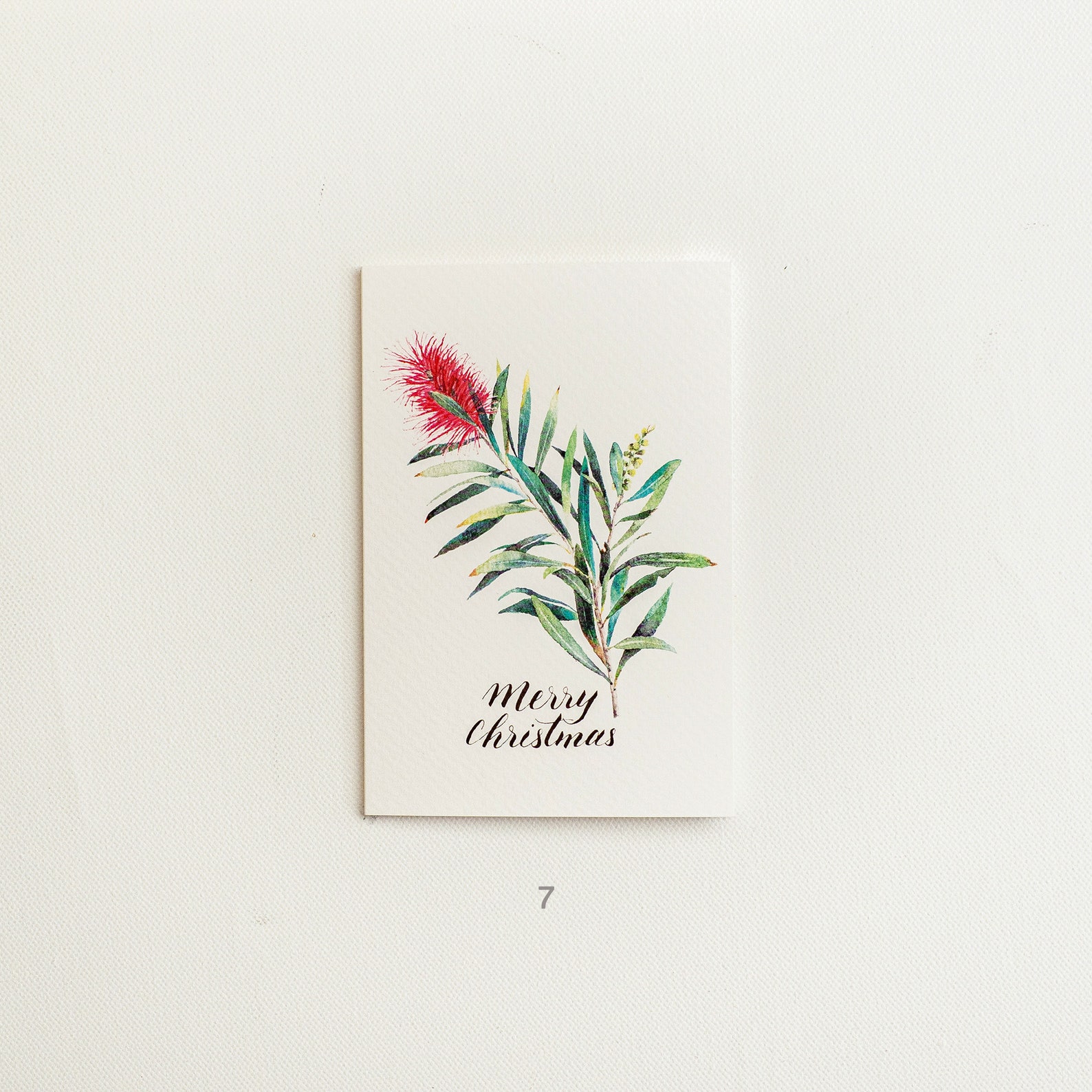 Christmas cards: Australian Botanical watercolour | Etsy