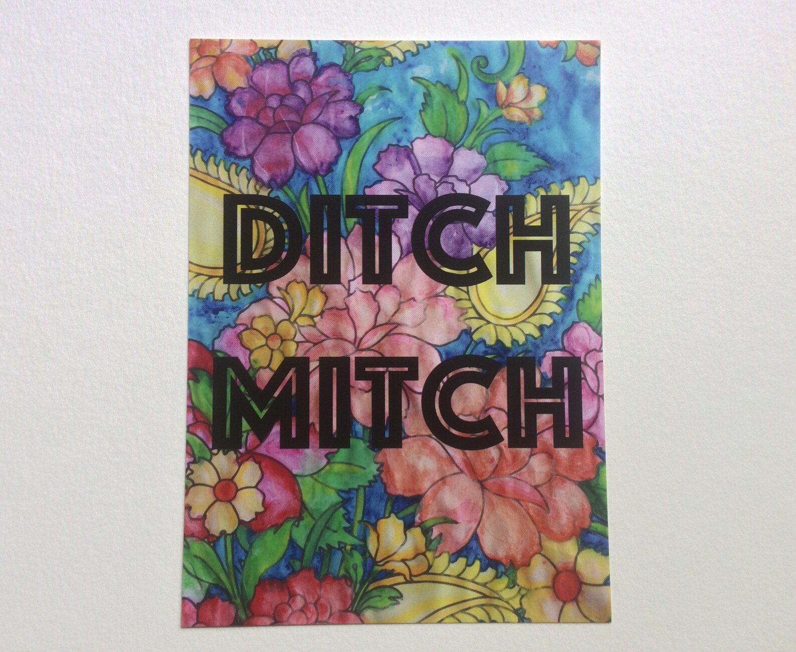 Ditch Mitch Postcard Political Postcard Get Out the Vote - Etsy