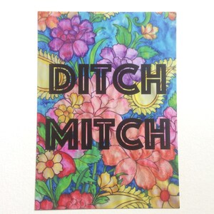 Ditch Mitch Postcard, Political Postcard, Get Out the Vote Mailer ...