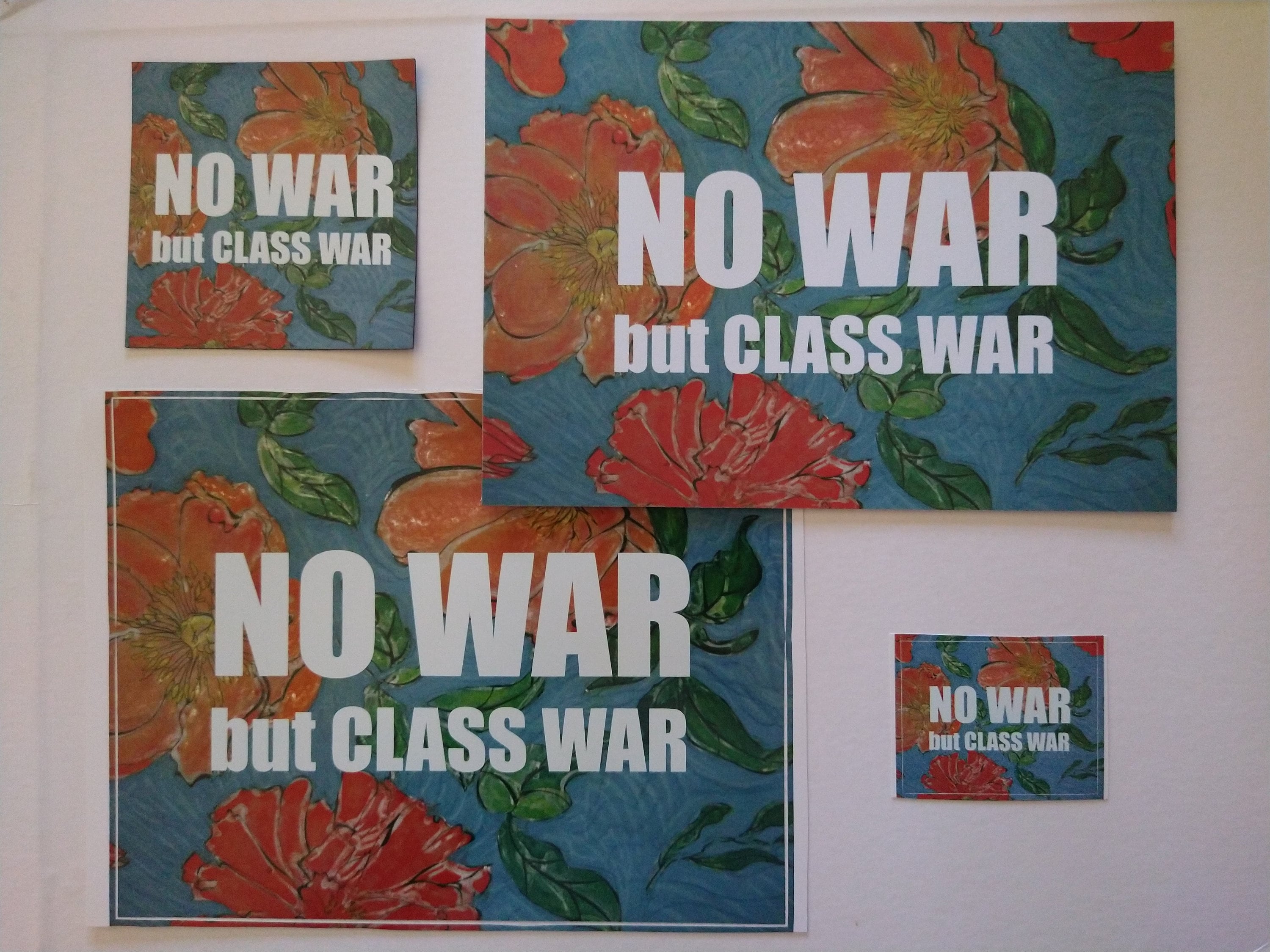 No War but Class War vinyl decal / bumper sticker three - Etsy Polska