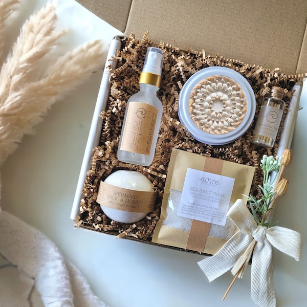 Spa Gift Basket - Etsy