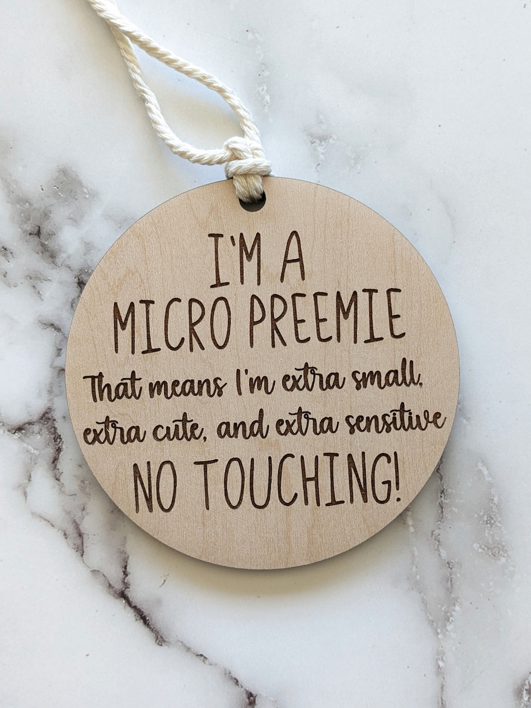 Micro Preemie Baby Sign Do Not Touch Baby Sign Baby Germ - Etsy