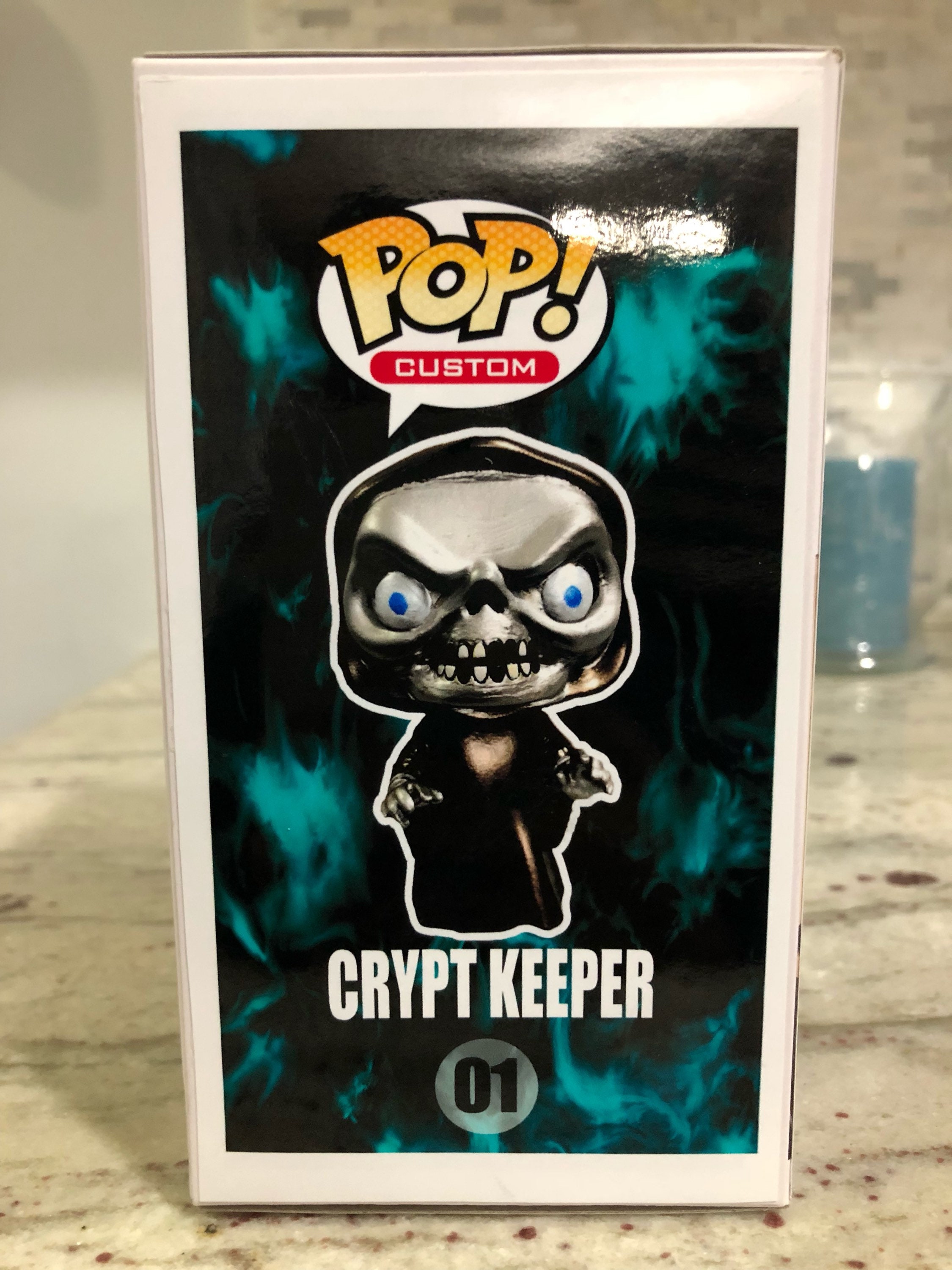 Custom Funko Pop Tales From the Crypt the Crypt Keeper Metallic or ...