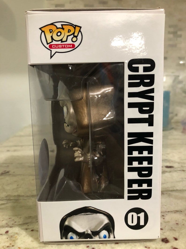 Custom Funko Pop Tales From the Crypt the Crypt Keeper Metallic or ...