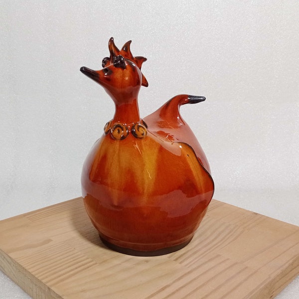 Ceramic Fat Hen - Etsy