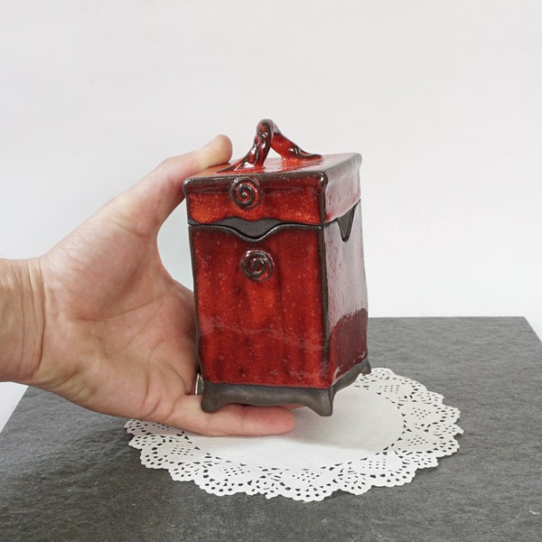 Lidded Pottery - Etsy