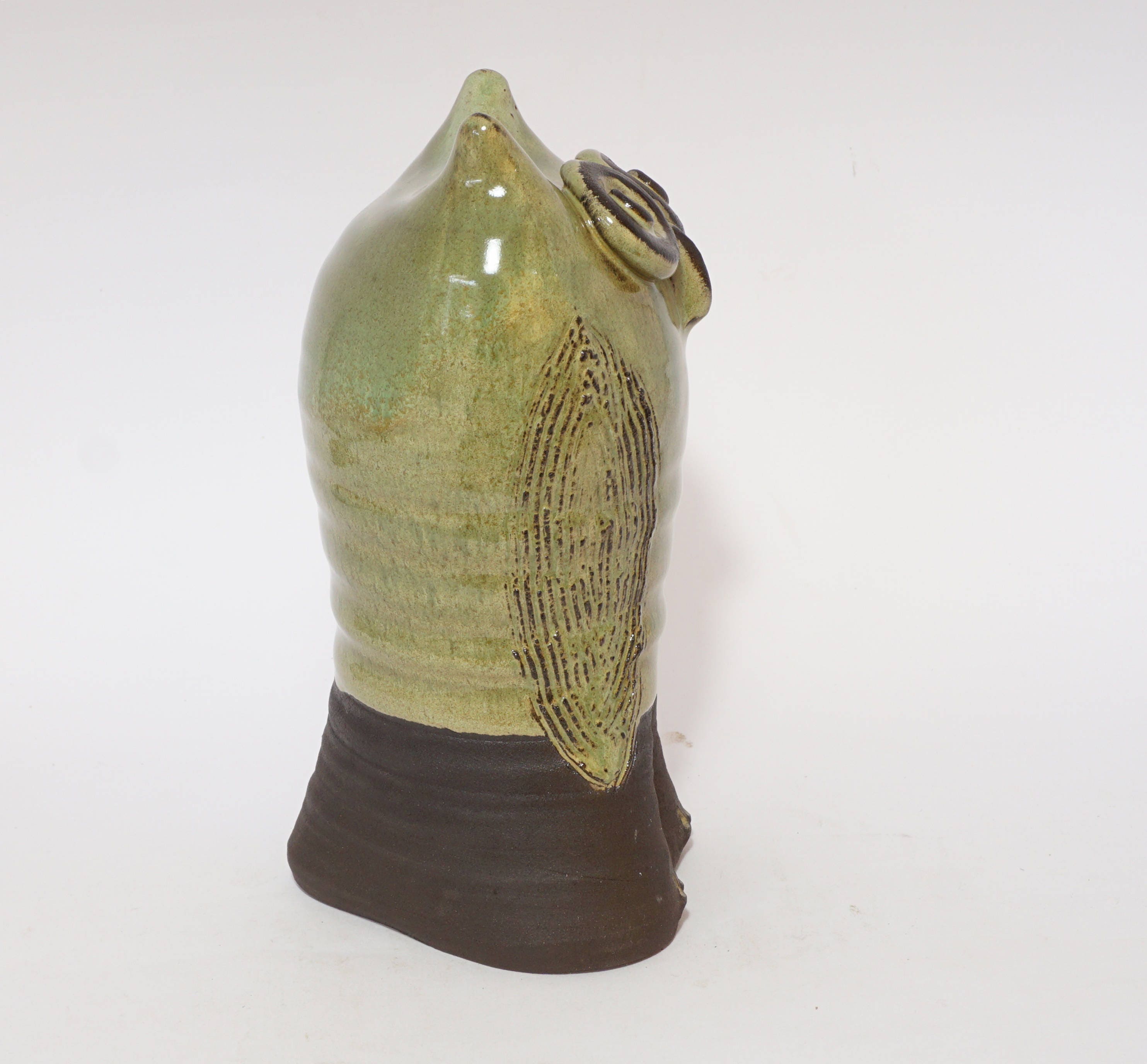 Ceramic Owl Decor Pottery Owl Figurine Handmade Owl | Etsy