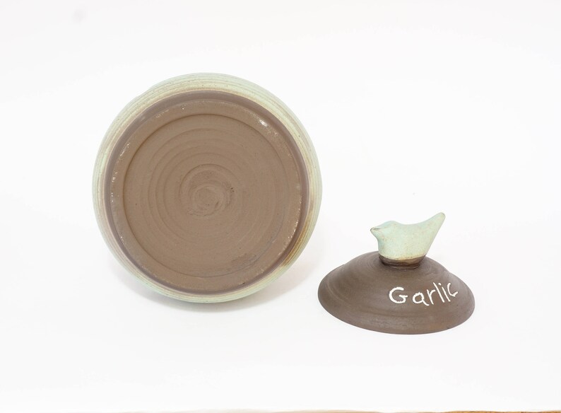 Ceramic Garlic Container Pottery Hand Made Garlic Storage - Etsy