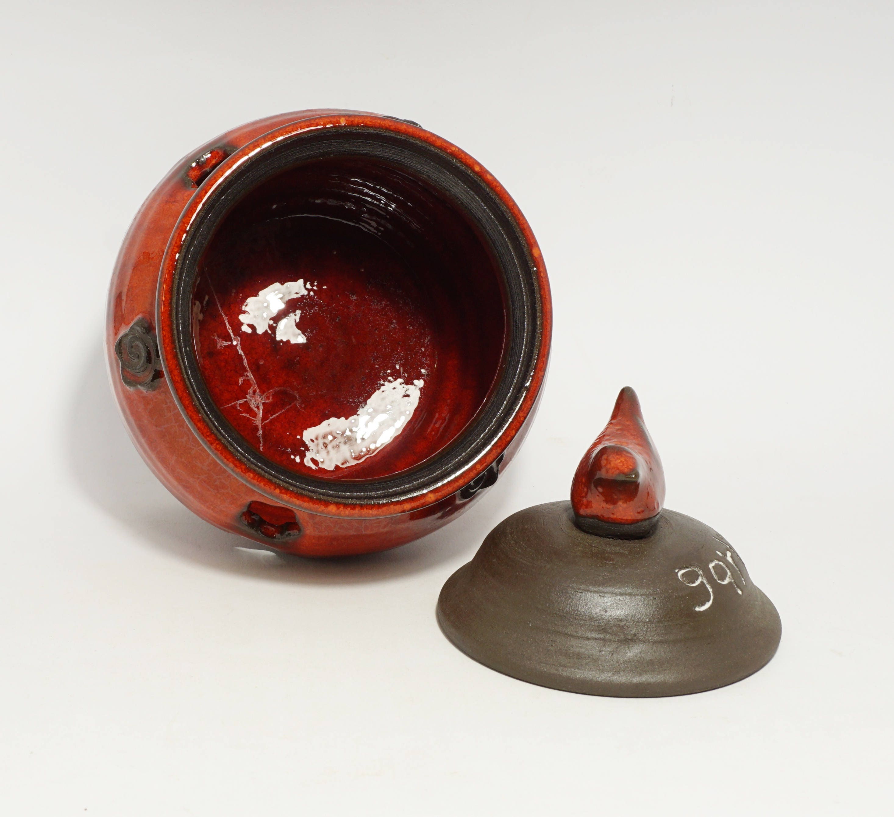 Ceramic Garlic Container Pottery Hand Made Garlic Storage - Etsy