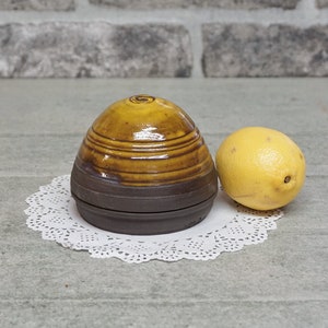 Lemon Dish, Lemon Kipper, Ceramic Lemon Holder, Pottery Lemon Storage ...