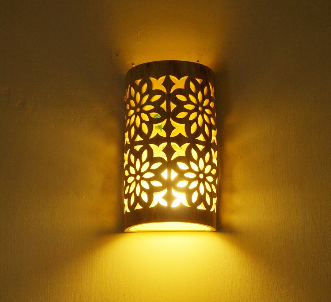 Wall Lamp, Wall Lighting, Living Room Lights. Ceramic Wall Decoration ...