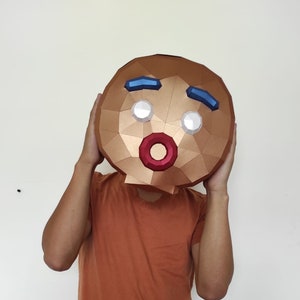 Gingerbread Man MASK Diy - Etsy