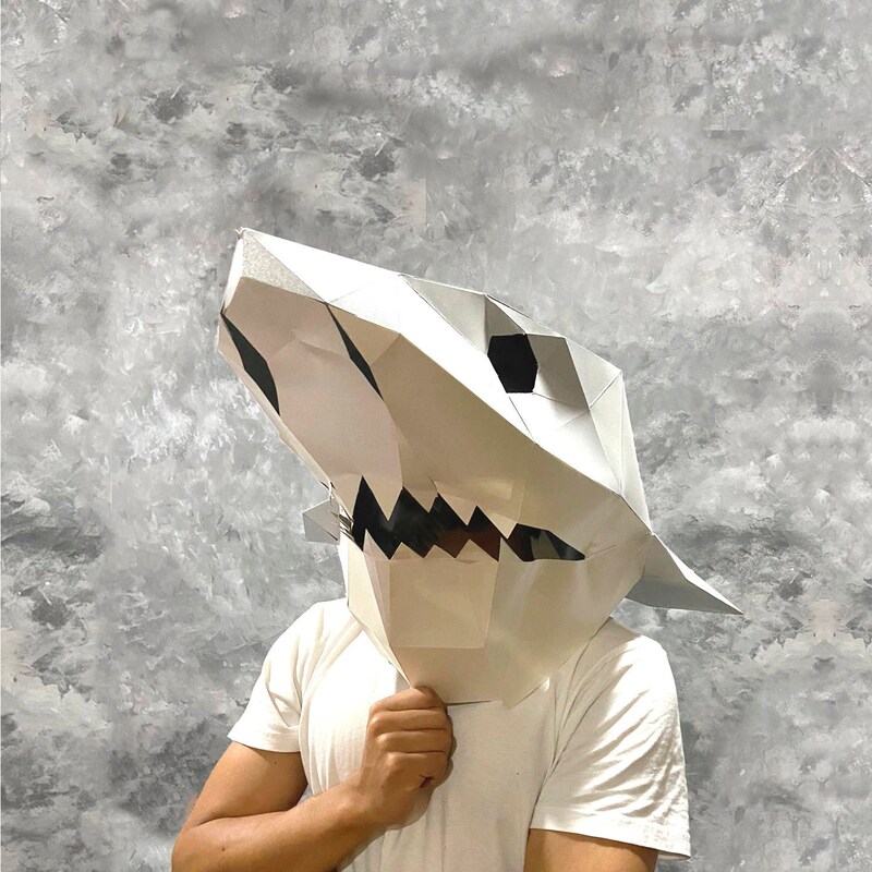 Shark Mask - Etsy