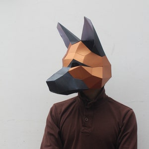 German Shepherd MASK - Etsy