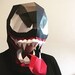 VENOM MASK DIY lowpoly papercraft - Etsy México
