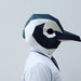 PENGUIN MASK DIY - Etsy