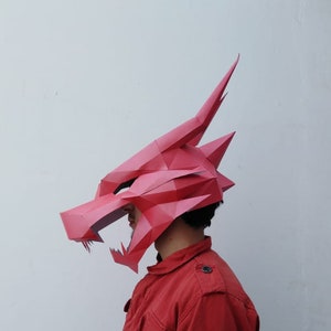 DRAGON Mask /diy - Etsy
