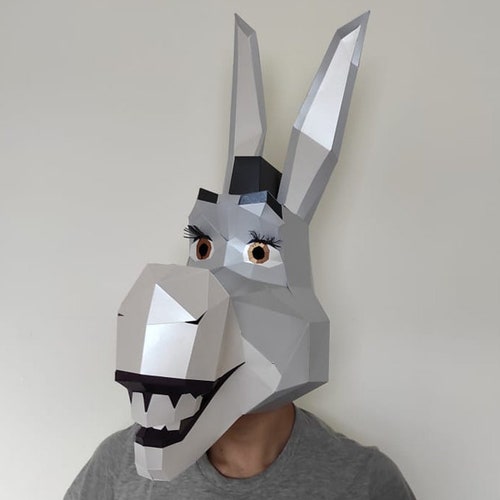 SHREK MASK Diy - Etsy