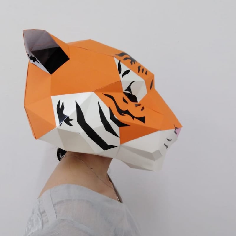 Tiger Mask - Etsy