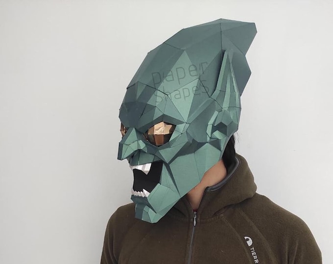 VENOM MASK DIY lowpoly papercraft - Etsy México