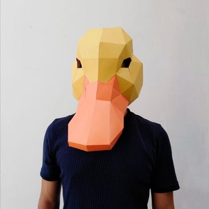 DUCK MASK - Etsy