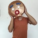 Gingerbread Man MASK Diy - Etsy