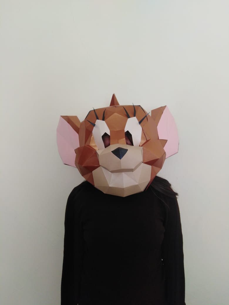 TOM AND JERRY / Diy Mask - Etsy UK
